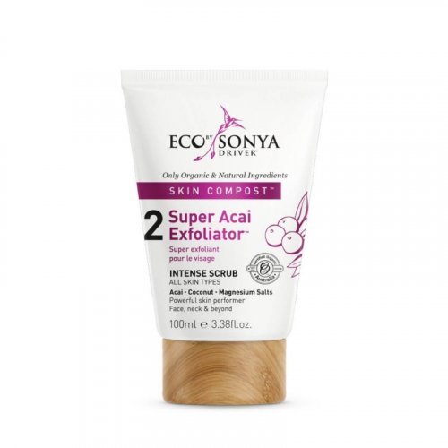 Eco By Sonya Skin Compost Super Acai Exfoliator Skin Scrub Näokoorija