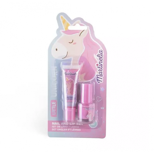 Martinelia Nail & Lip Set Vaikiškas lūpų balzamo ir nagų lako rinkinys